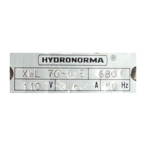 Hydronorma XWL70-0-E | Maxodeals