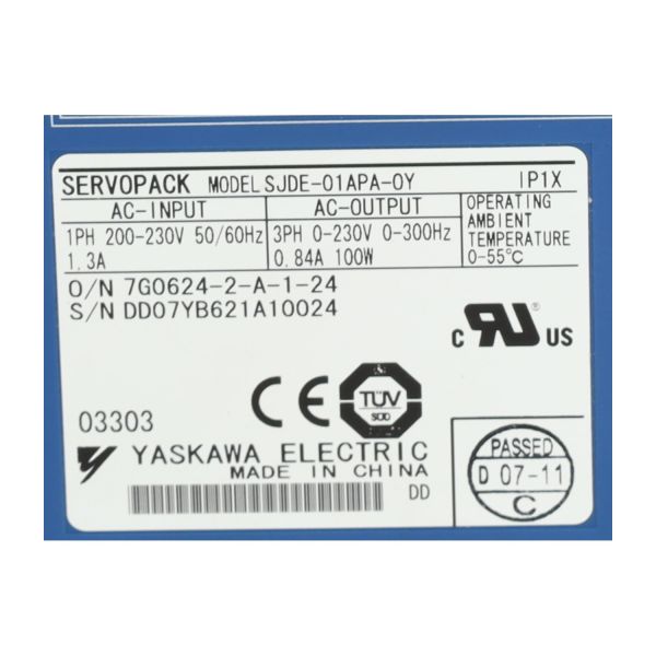 Yaskawa SJDE-01-APA-0Y | Maxodeals
