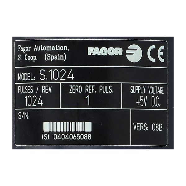 Fagor S.1024 incremental encoder New NFP
