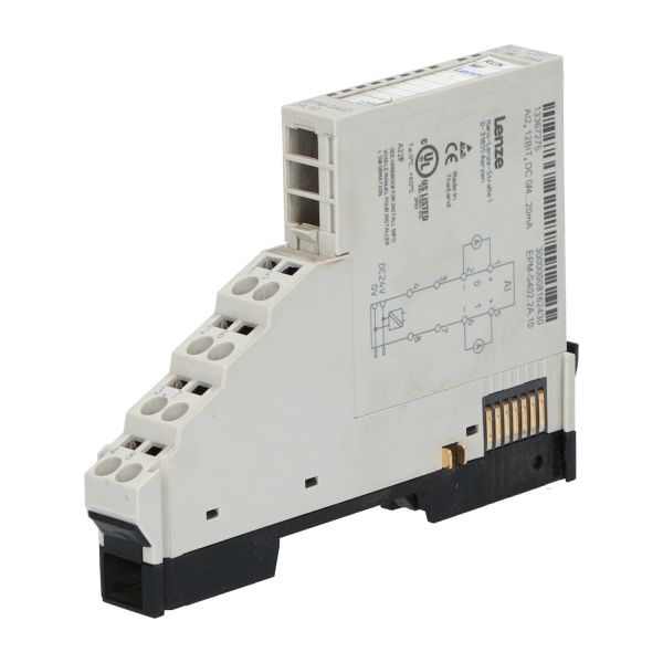 Lenze EPM-S402.2A.10 Analog Input Module Analogeingabe Used UMP