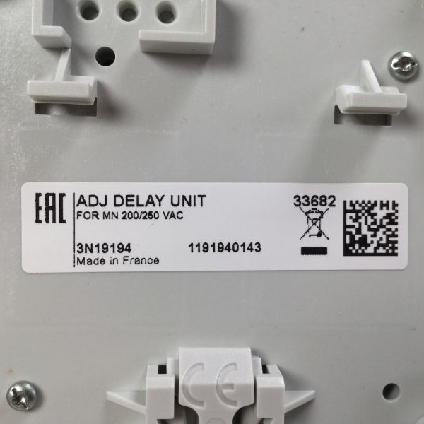Schneider Electric 33682 Adjustable Dela Unit MN MasterPact Time Delay ...