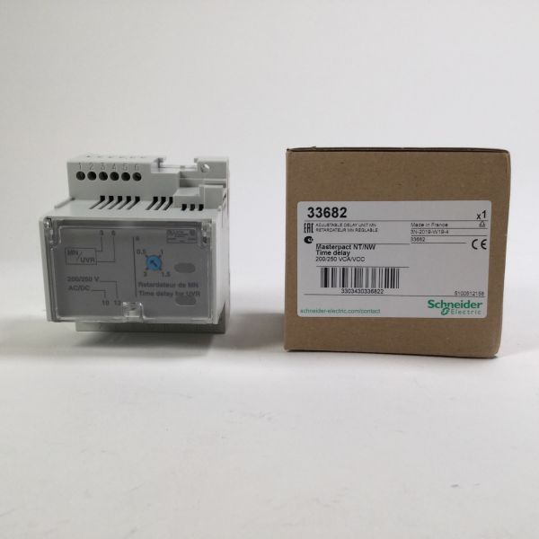 Schneider Electric 33682 Adjustable Dela Unit MN MasterPact Time Delay ...