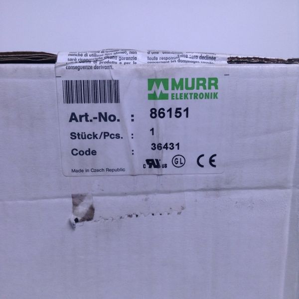 Murr Elektronik 86151 Single Phase Transformer 1kVA NFP Sealed