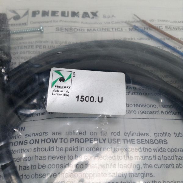 Pneumax 1500.U Magnetic Sensor Magnetische Sensor Kabel Cable New NFP
