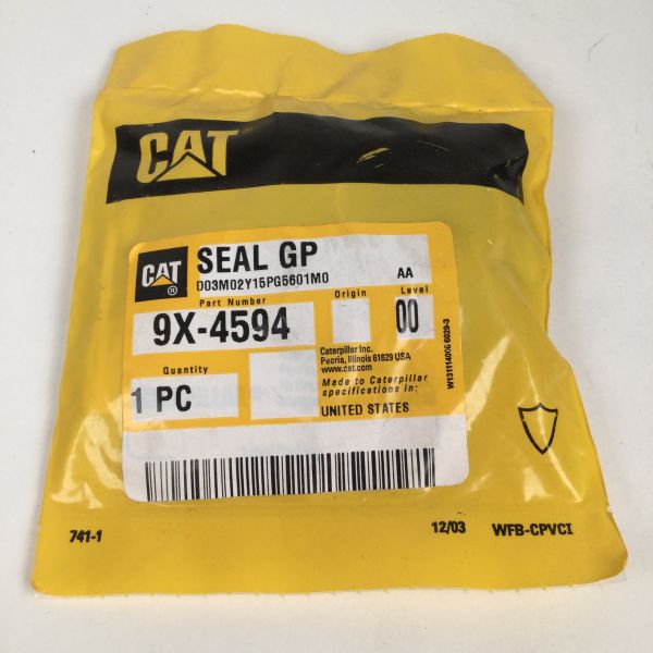 Caterpillar 9X-4594 Seal GP NEW factory packing Sealed