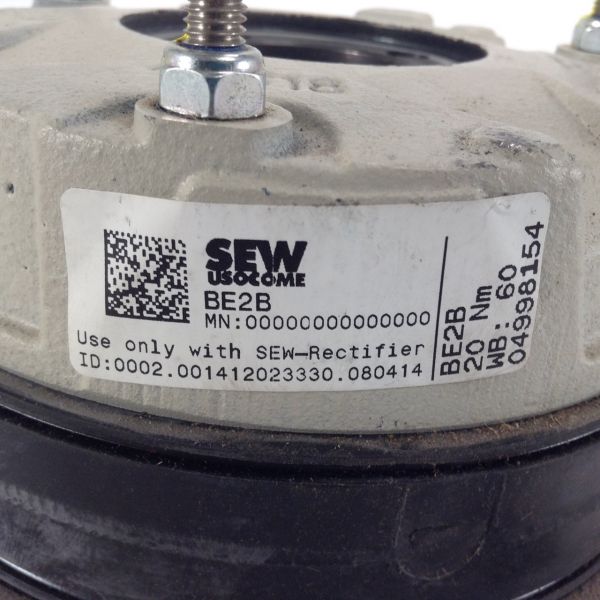 Sew Eurodrive BE2B Motor Rectifier Brake Gleichrichterbremse New NMP