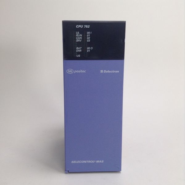 Selectron CPU752 Selectron MAS CPU PLC processing unit 752 NEW NFP