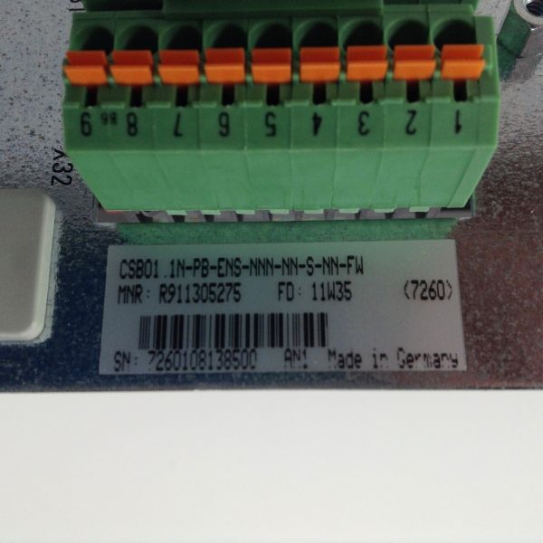 Indramat Rexroth R911305275 CSB01.1N-PB-ENS-NNN-NN-S-NN-FW IndraDrive ...