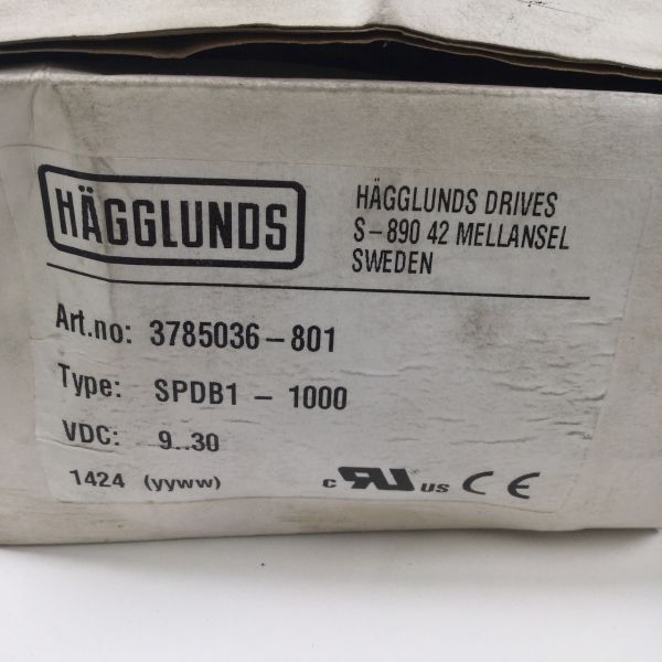 Hagglunds 3785036-801 Speed Encoder SPDB1-1000 New NFP