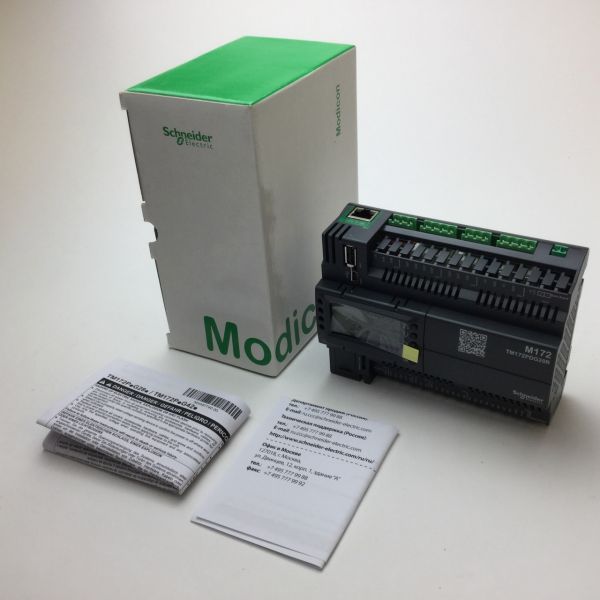 Schneider Electric TM172PDG28R Modicon M172 Performance Display 28 I/Os ...