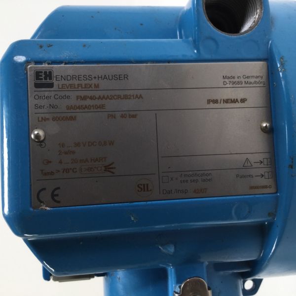 Endress+Hauser FMP40-AAA2CRJB21AA | Maxodeals