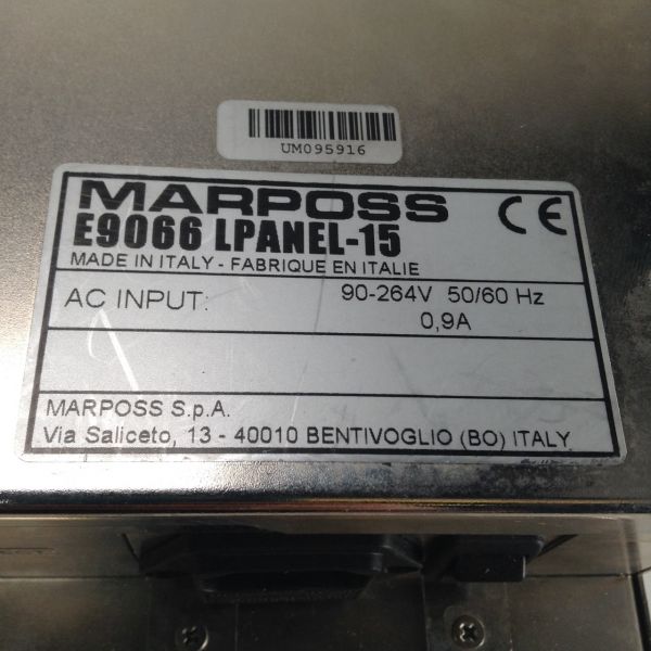 Marposs E9066LPANEL-15 Operator Panel 90-264V 50-60Hz 0,9A E9066N Used UMP