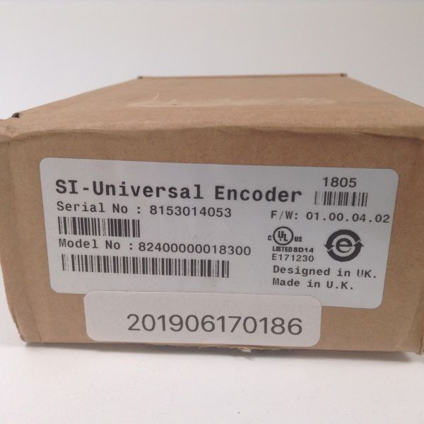 Control Techniques 82400000018300 SI-Universal Encoder Kontrollverfahren New NFP
