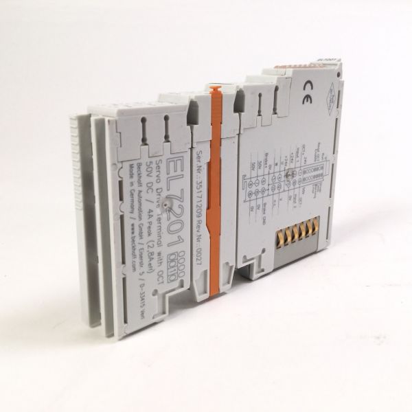 Beckhoff EL7201 Servo Drive Terminal with OCT 50VDC 4A New NMP