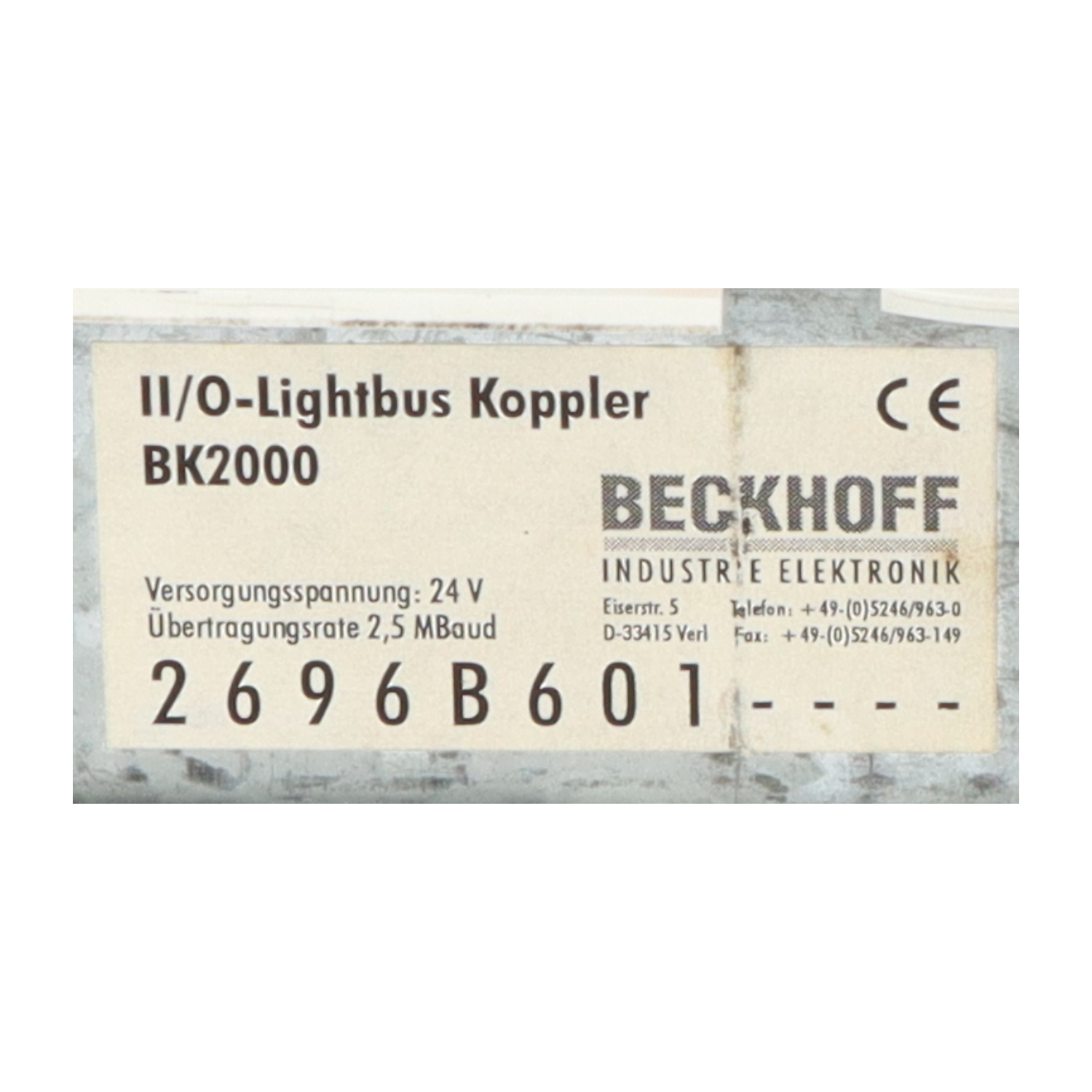 Beckhoff BK2000 | Maxodeals
