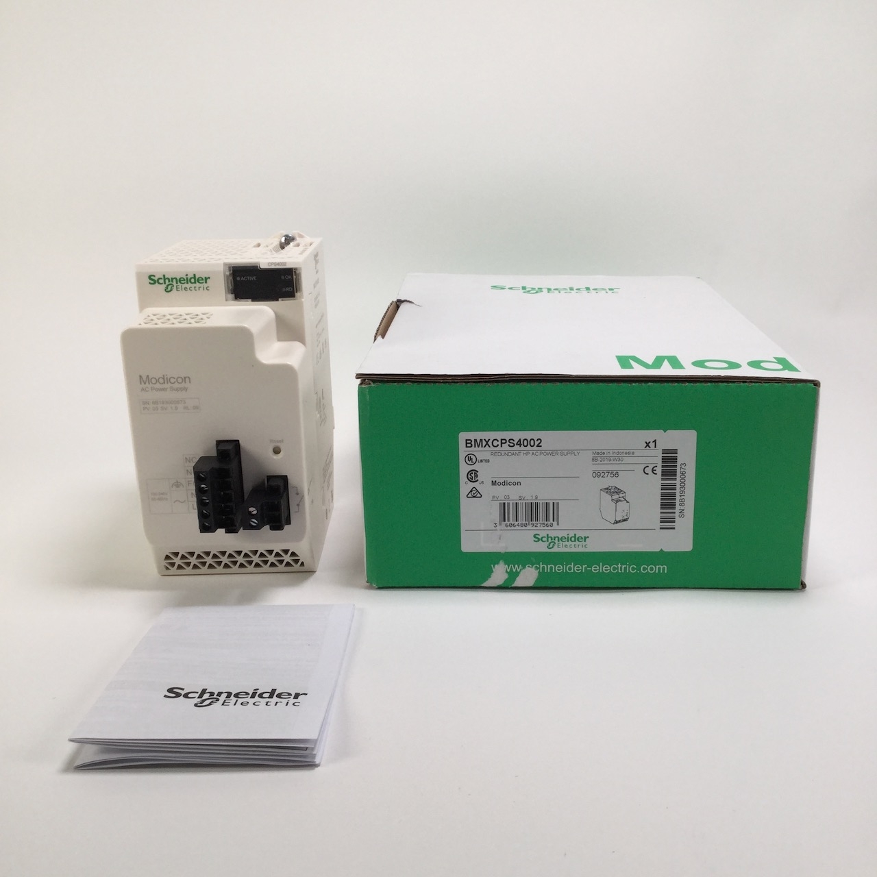 Schneider Electric BMXCPS4002 Modicon X80 Power supply module New NFP