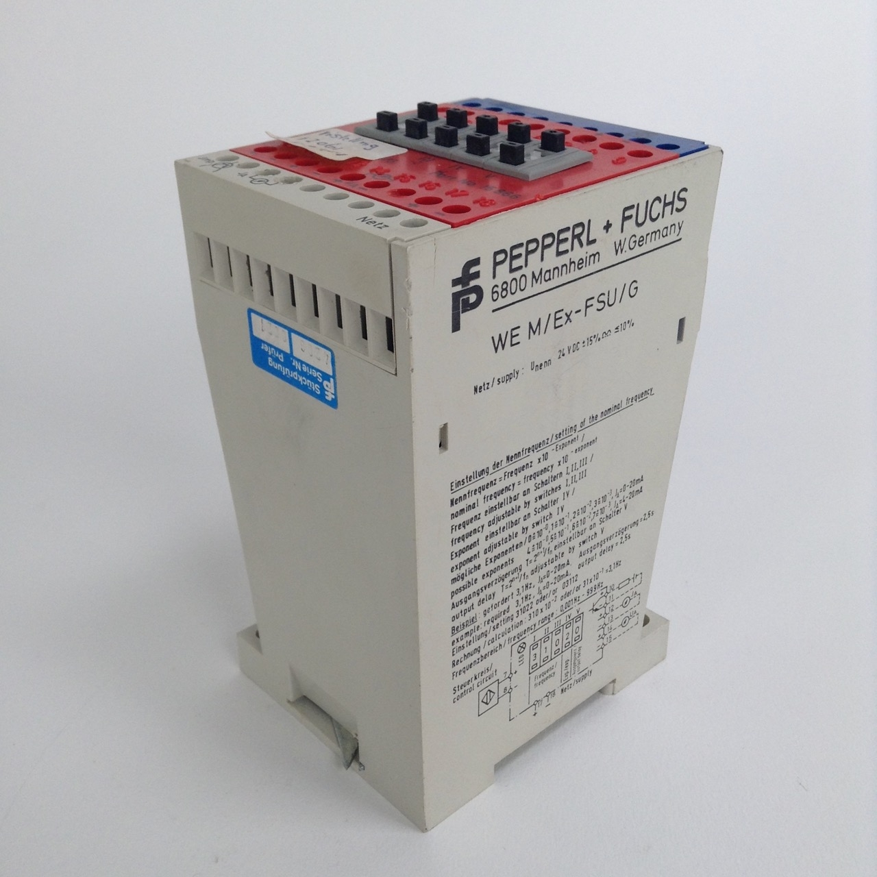 Pepperl+Fuchs WEM/EX-FSU/G Frequenzumsetzer Converter WEM/EX FSU/G Used UMP