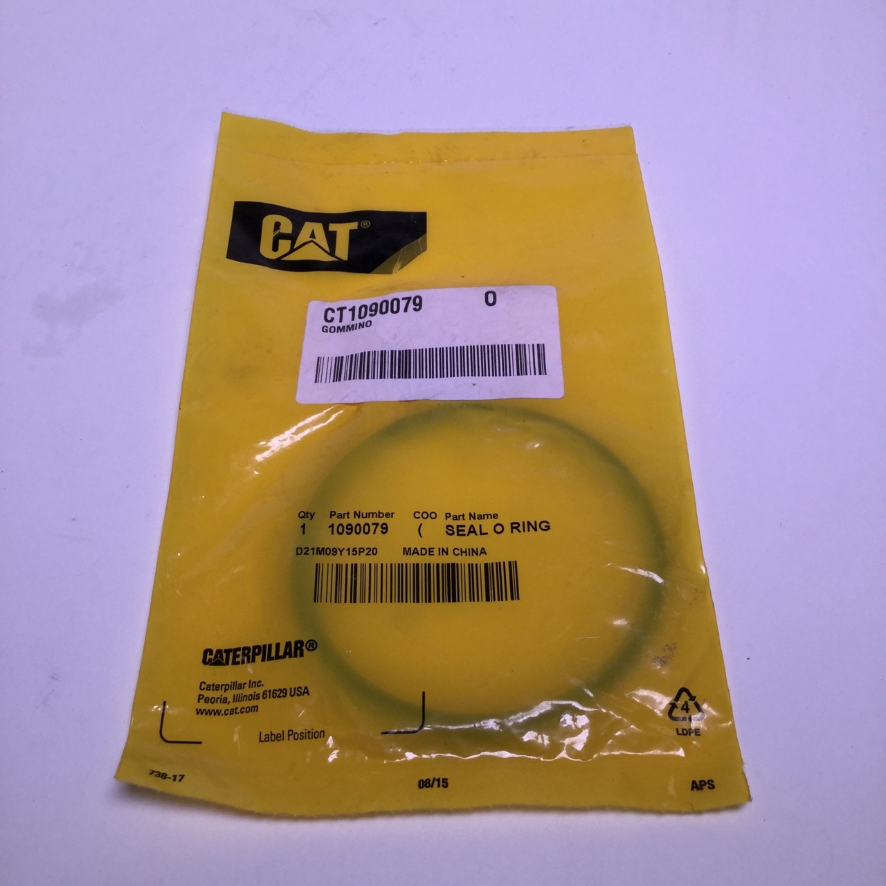 Caterpillar 109-0079 Seal O ring New Factory Packing Sealed