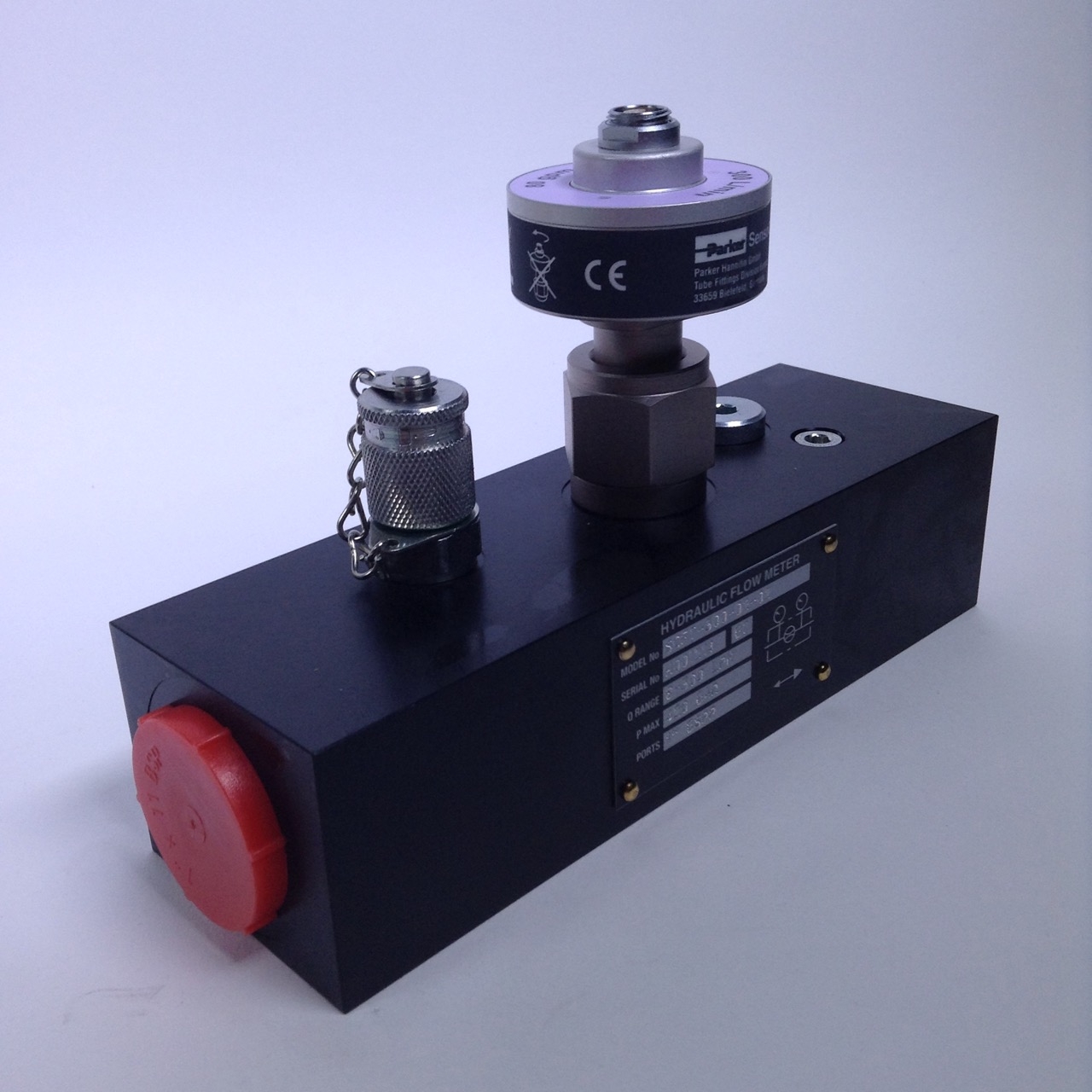 Parker SCFT-300-02-02 Hydraulic flow meter 8-300LPM 420bar NFP