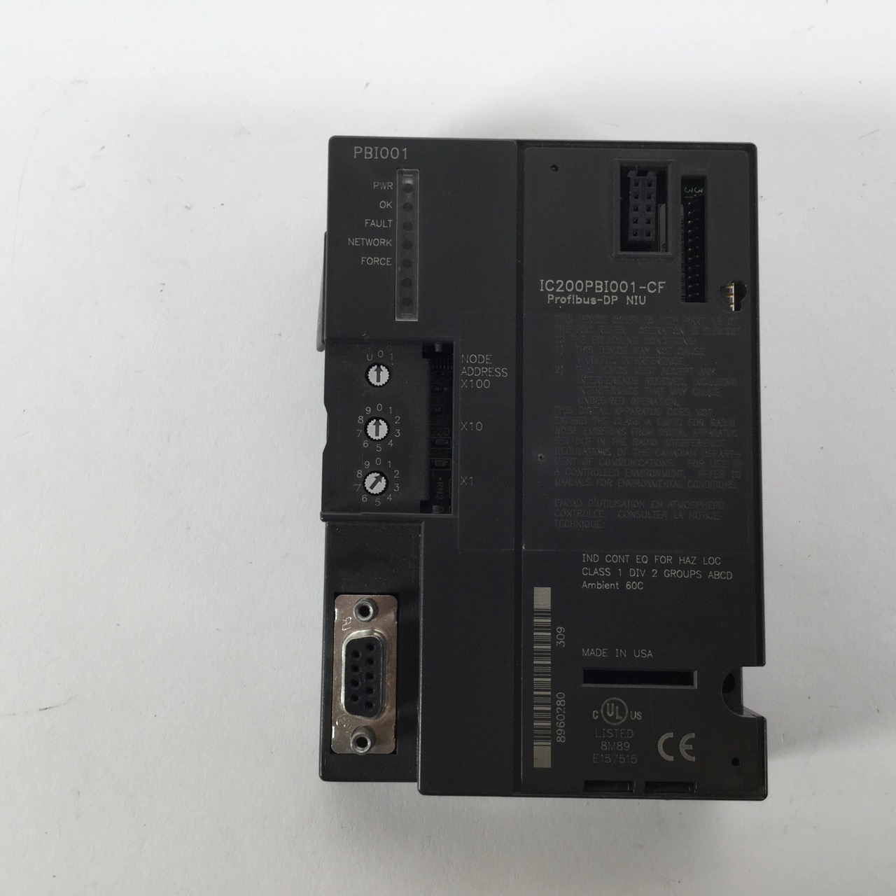 Ge Fanuc IC200PBI001-C Interface Unit Used UMP