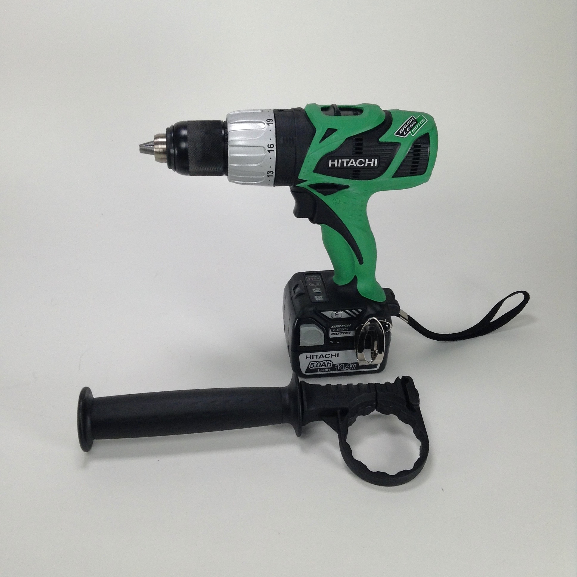 Hitachi DV 14DBL 14.4V Cordless impact driver drill set NEW NFP